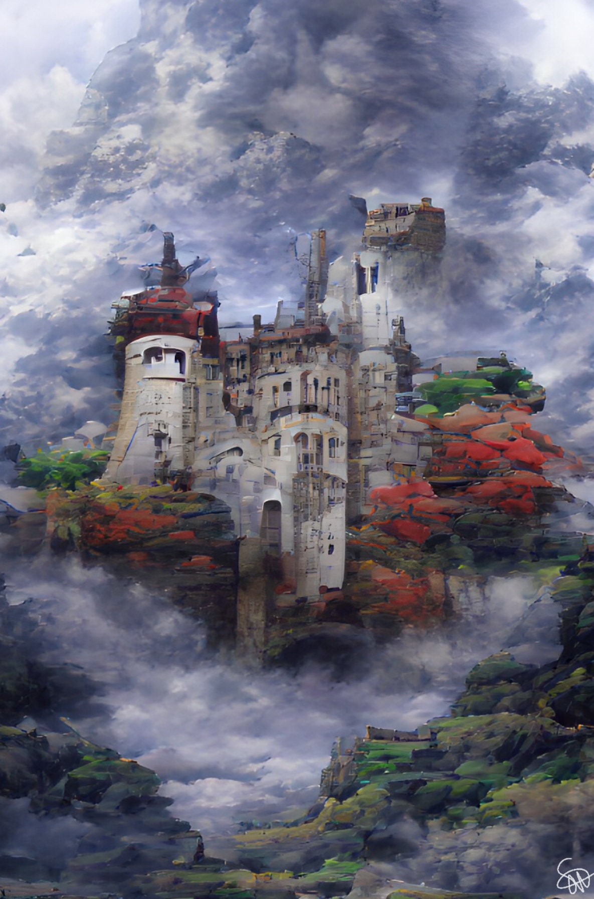 The Castle of the Old and the Forgotten - Etsy