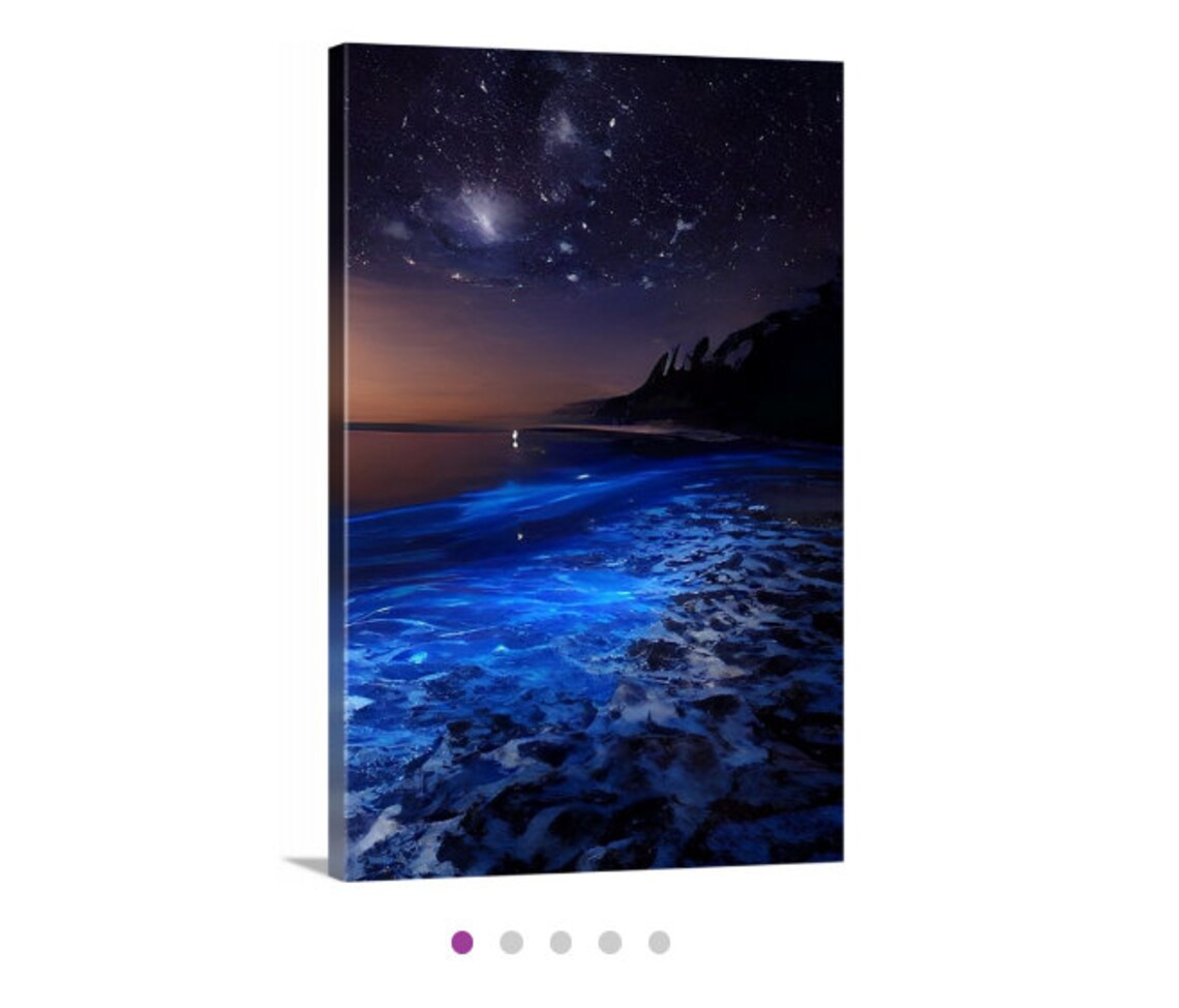 The Midnight Sea - Etsy