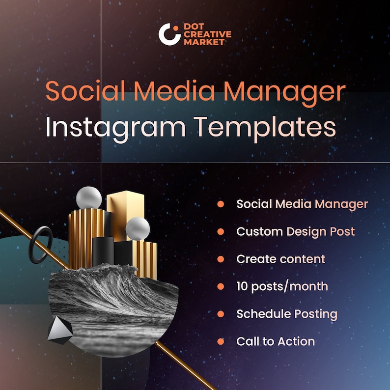 Social Media Marketing Templates - Social Media Management - Etsy