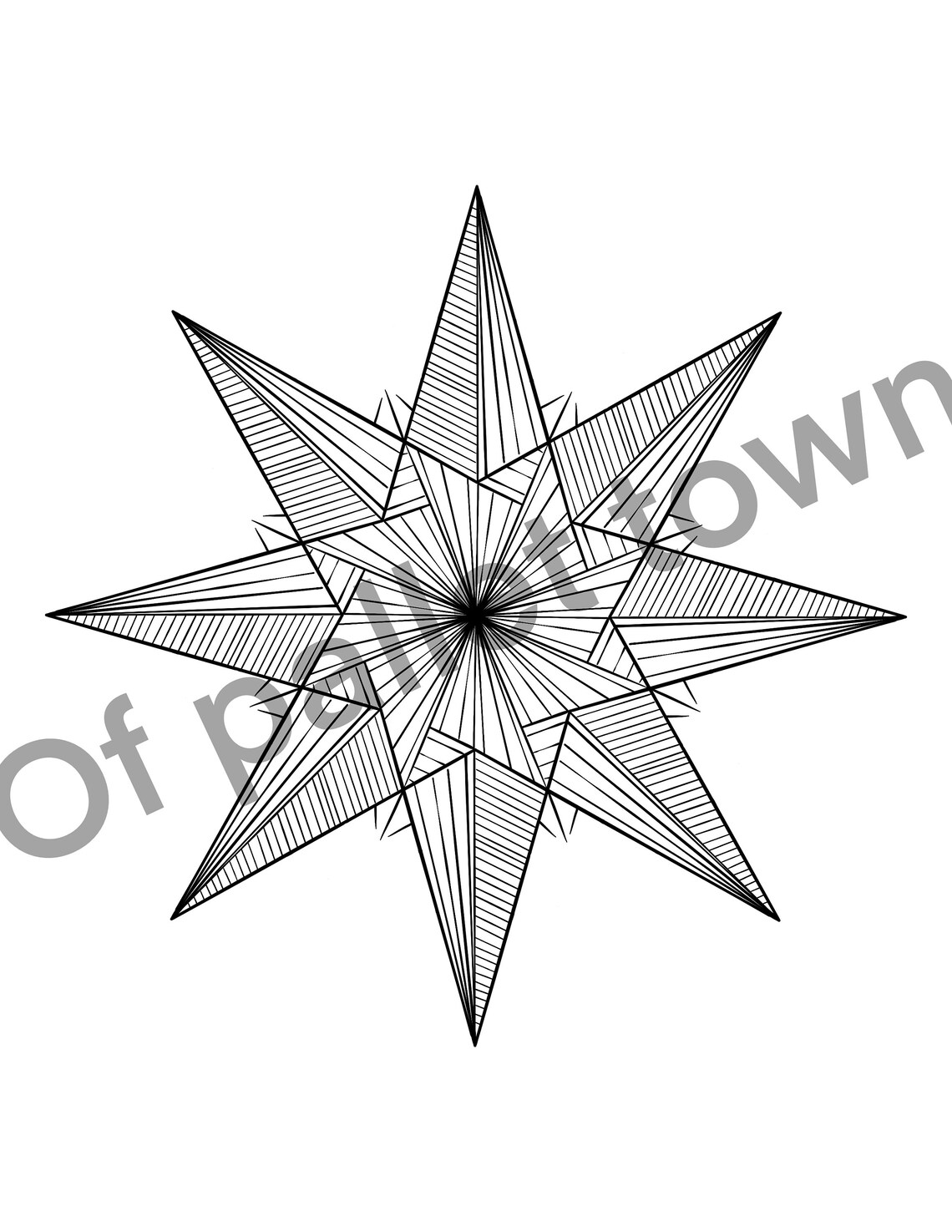 Star Line Express Coloring Page - Etsy