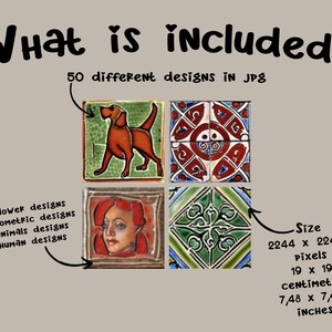 50 Medieval Inspired Digital Tiles in Jpg. Middle Age Clipart ...
