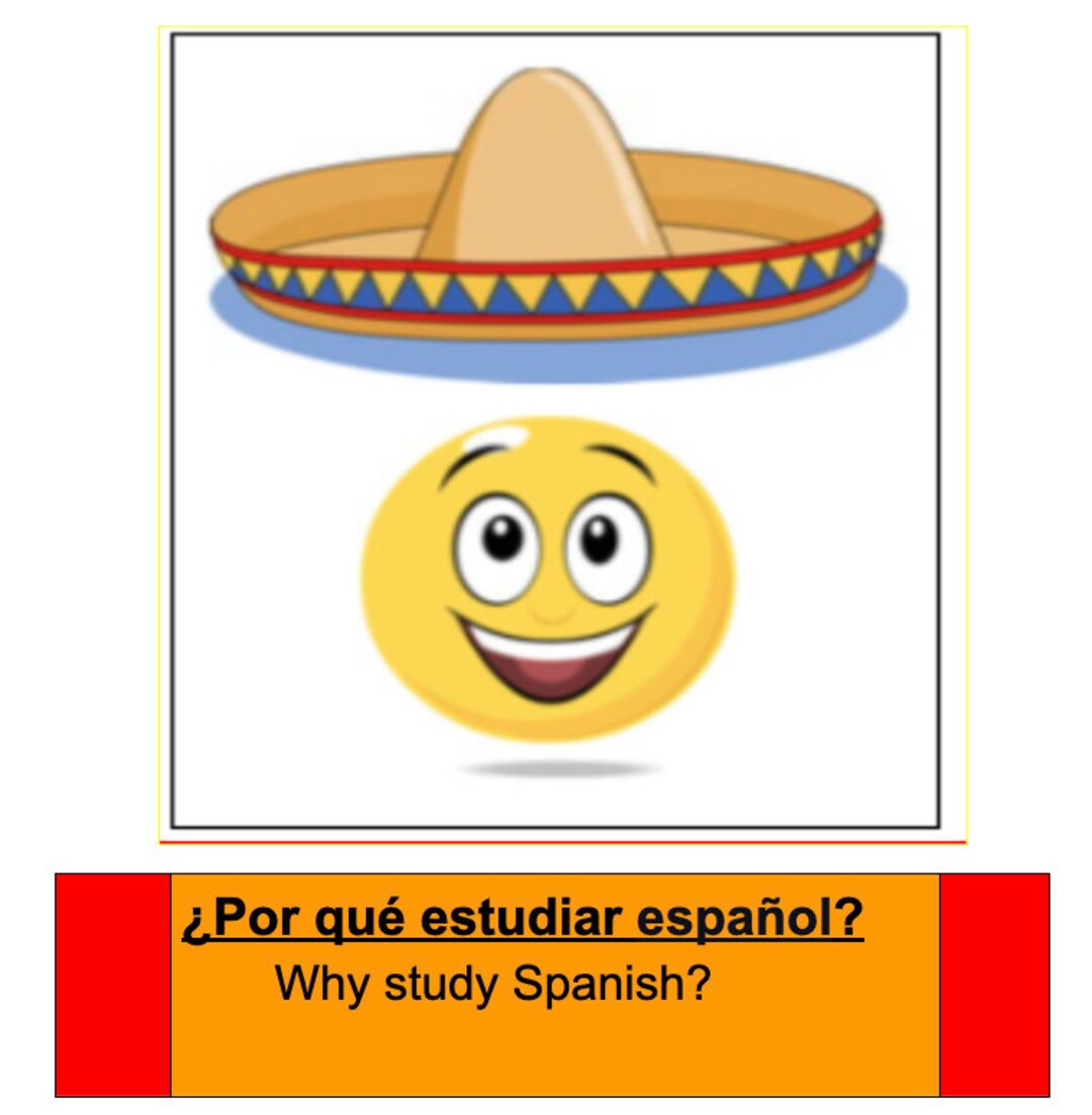 Why Study Spanish por Qué Estudiar Español - Etsy