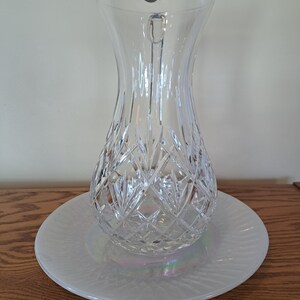 Pitcher, Vintage Waterford Crystal Pitcher, Killarney Pattern, Crystal ...