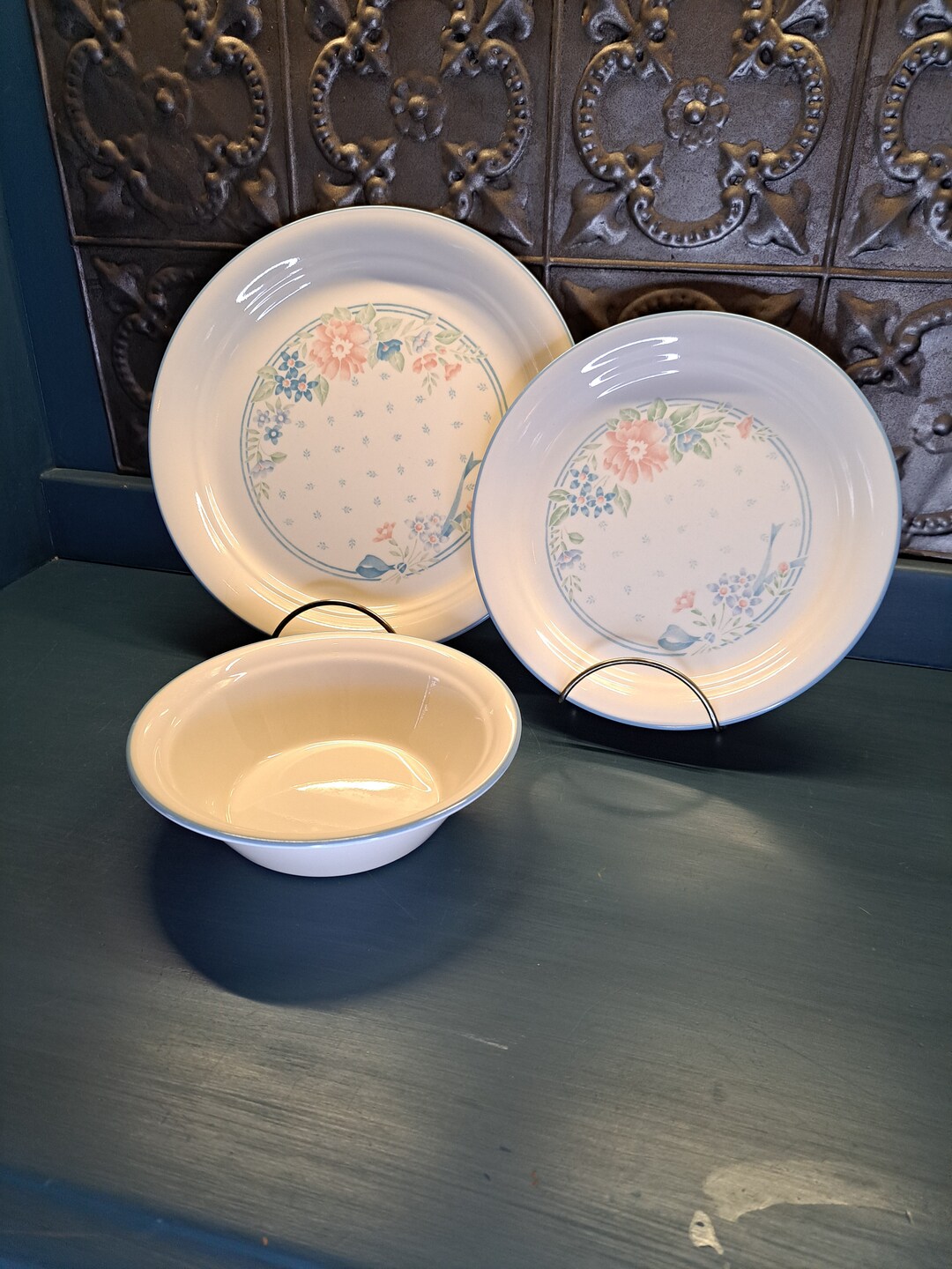 Corelle Symphony Dinner Plate, Corning Symphony Dinner Plates, Vintage ...