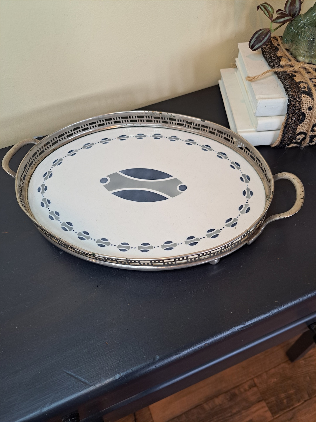 Art Deco Tray, Vintage 1920s German Art Deco Serving Tray, Vintage ...