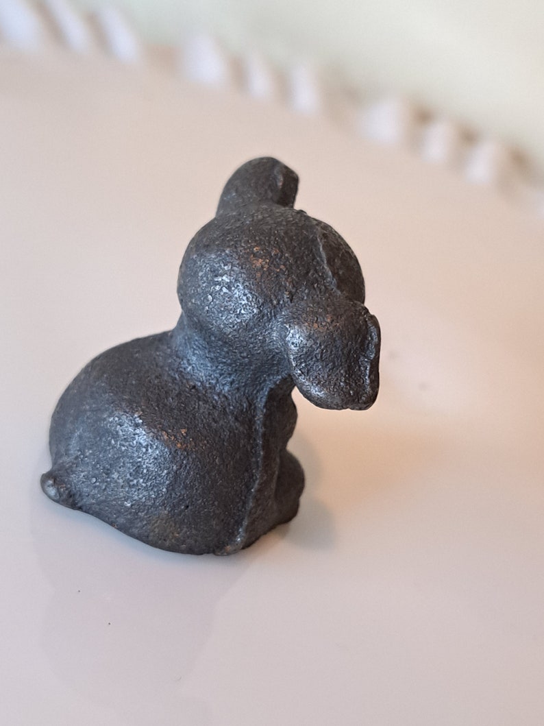 Paper Weight Vintage Puppy Cast Iron Paperweight 1940s Iron - Etsy