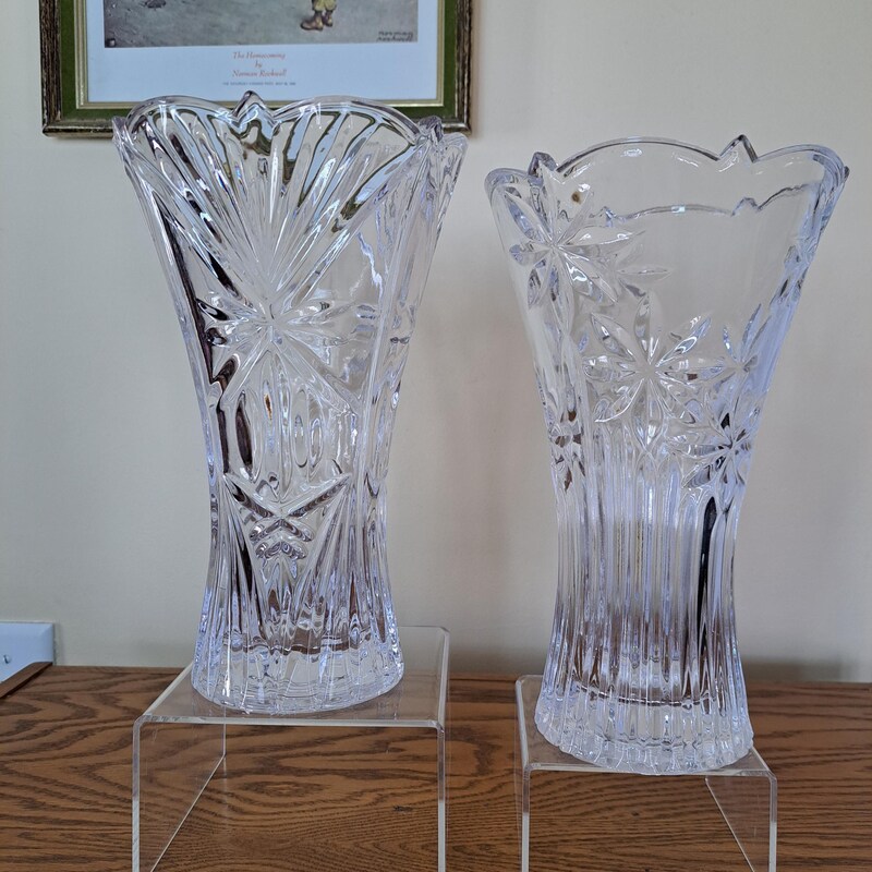 Lead Crystal Vases - Etsy