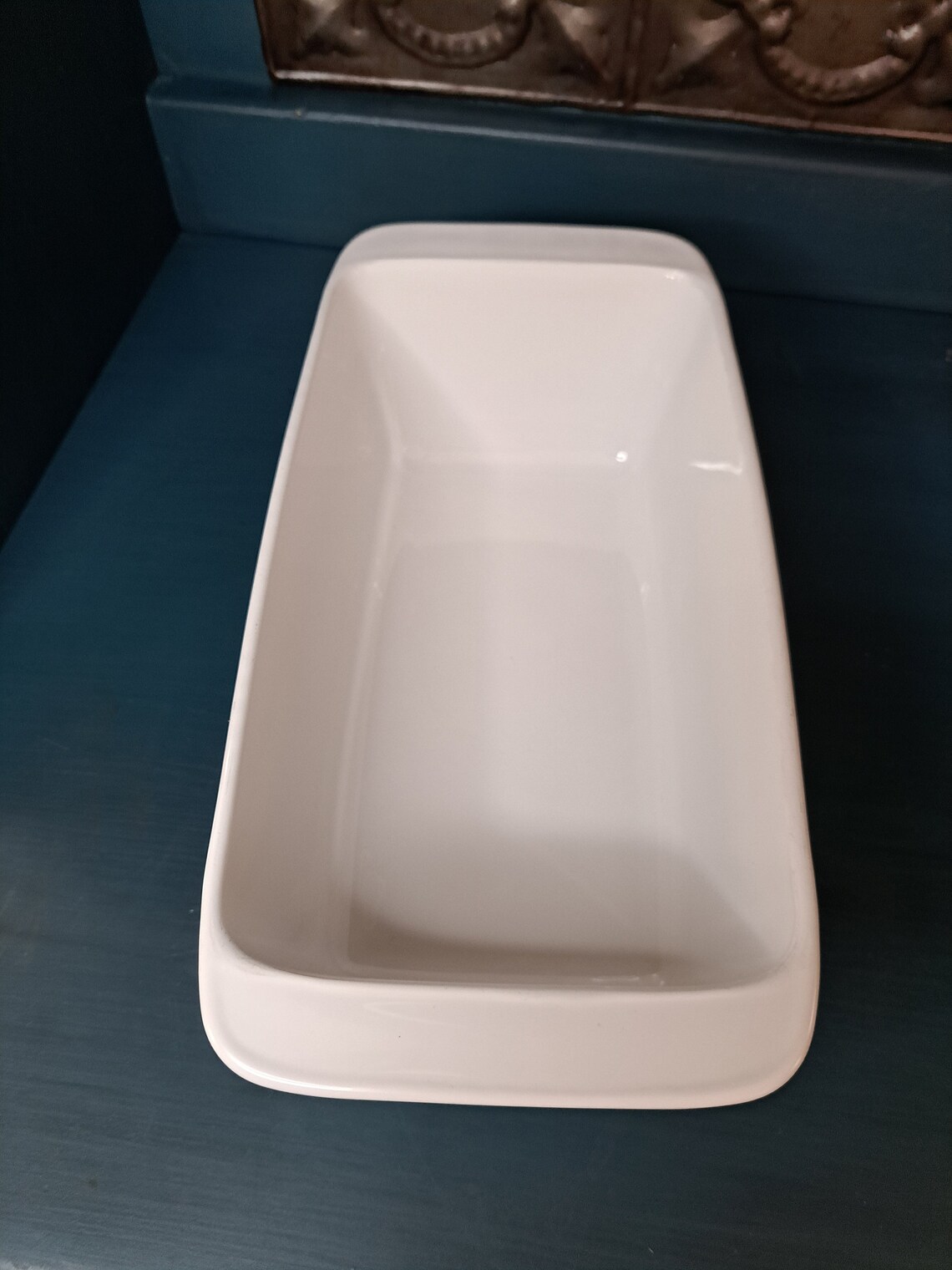 Bread Pan, CORNING WARE Blue Cornflower Loaf Pan, Vintage Corning, Made ...