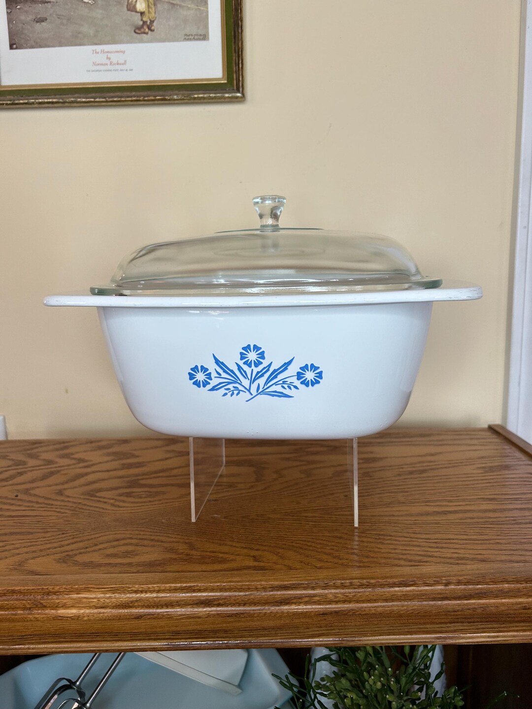 Corning Ware Blue Cornflower, 4 QT Corning Ware Cornflower Blue ...