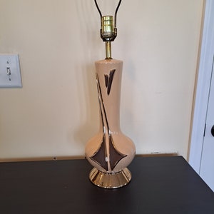 Lamp, Vintage Mid Century Modern Lamp MCM Lightning Mid Century Genie ...