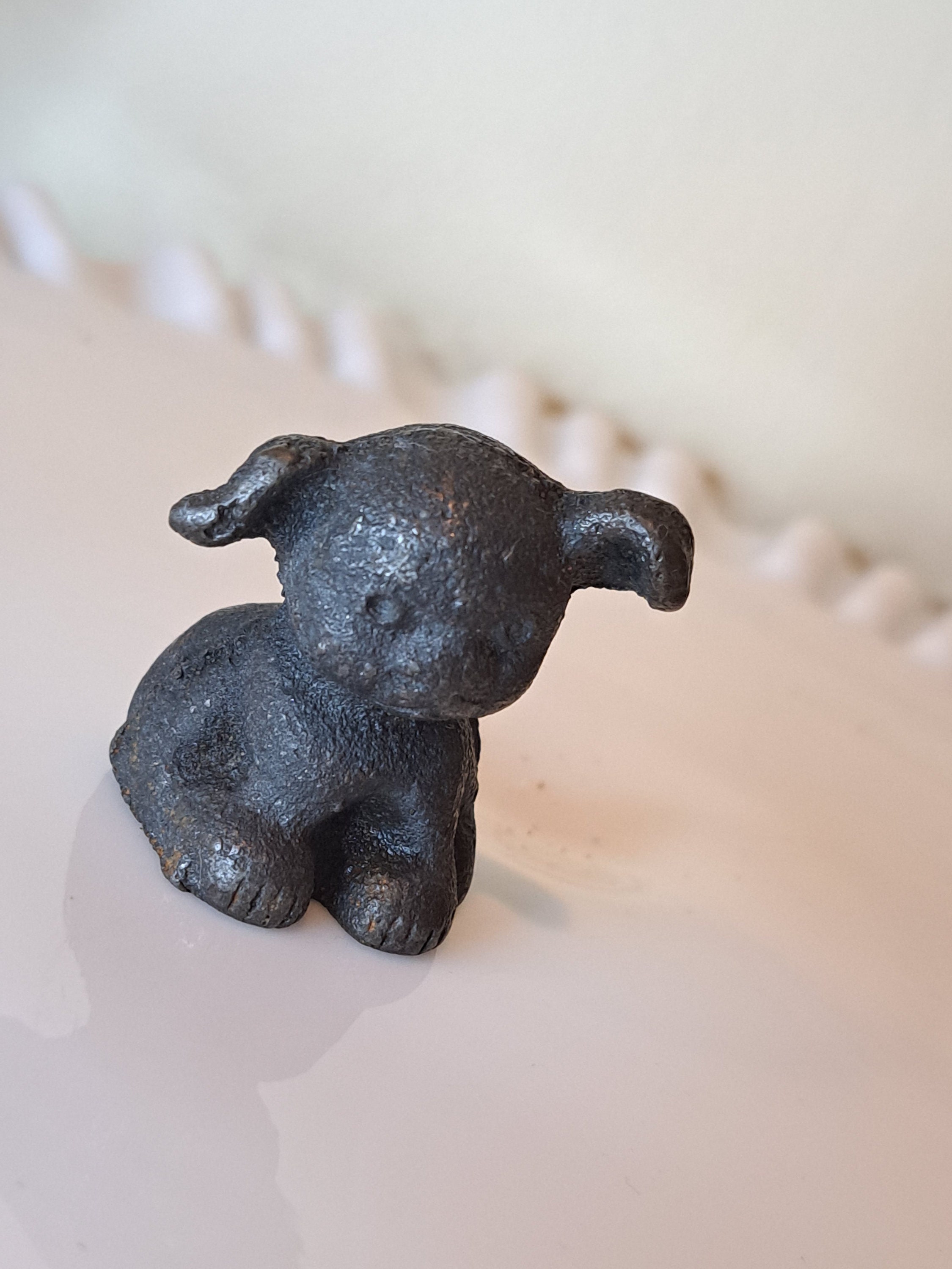 Paper Weight Vintage Puppy Cast Iron Paperweight 1940s Iron - Etsy