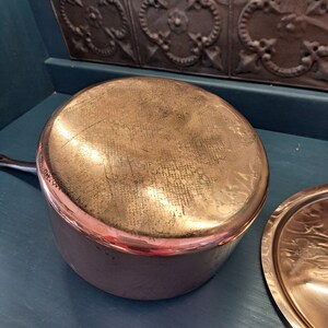 Copper Baumalu Saucepan, Made in France, Vintage Copper Pan With Lid ...