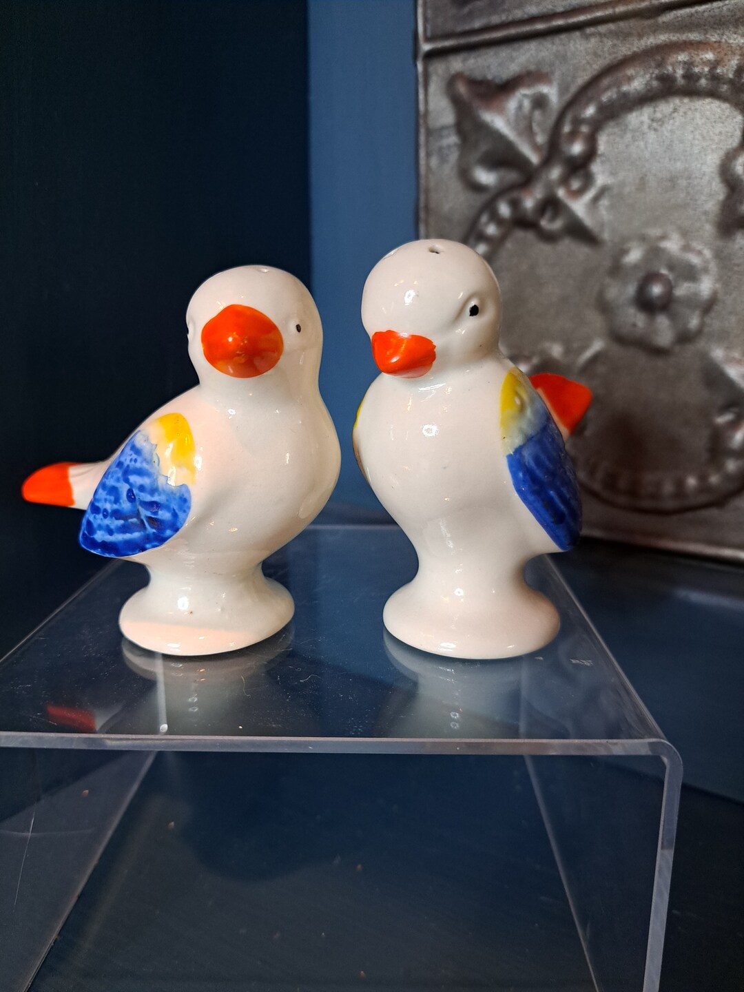 Salt and Pepper Set, MCM Love Bird S & P Set, Songbird Salt and Pepper ...