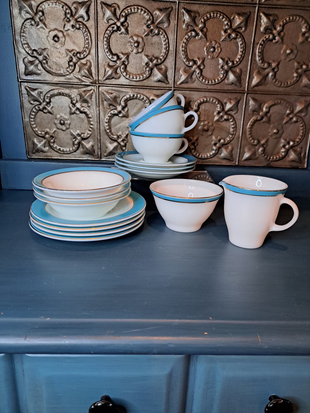 Pyrex Plate, Pyrex Teacup and Saucer, Sugar and Creamer, Bowl, CHOICE ...