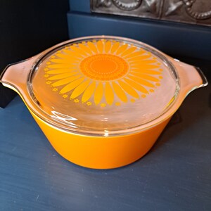 Pyrex, CHOICE, Bright Yellow or Orange Casserole Dishes From the Pyrex ...