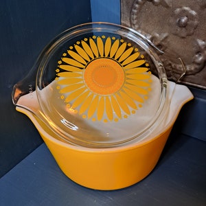 Pyrex, CHOICE, Bright Yellow or Orange Casserole Dishes From the Pyrex ...