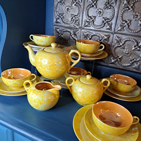 Lusterware Tea Set - Etsy