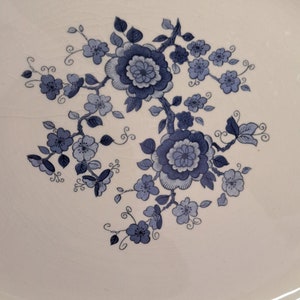 Ironstone, Royal Blue Ironstone, Enoch, CHOICE: Plate, Platter, Berry ...