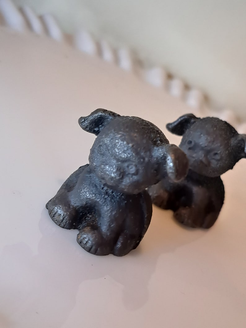 Paper Weight Vintage Puppy Cast Iron Paperweight 1940s Iron - Etsy