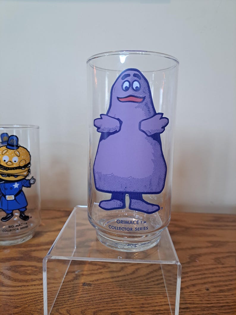 Vintage 1977 Mcdonald's Collector Series Collectors Glass/tumbler ...