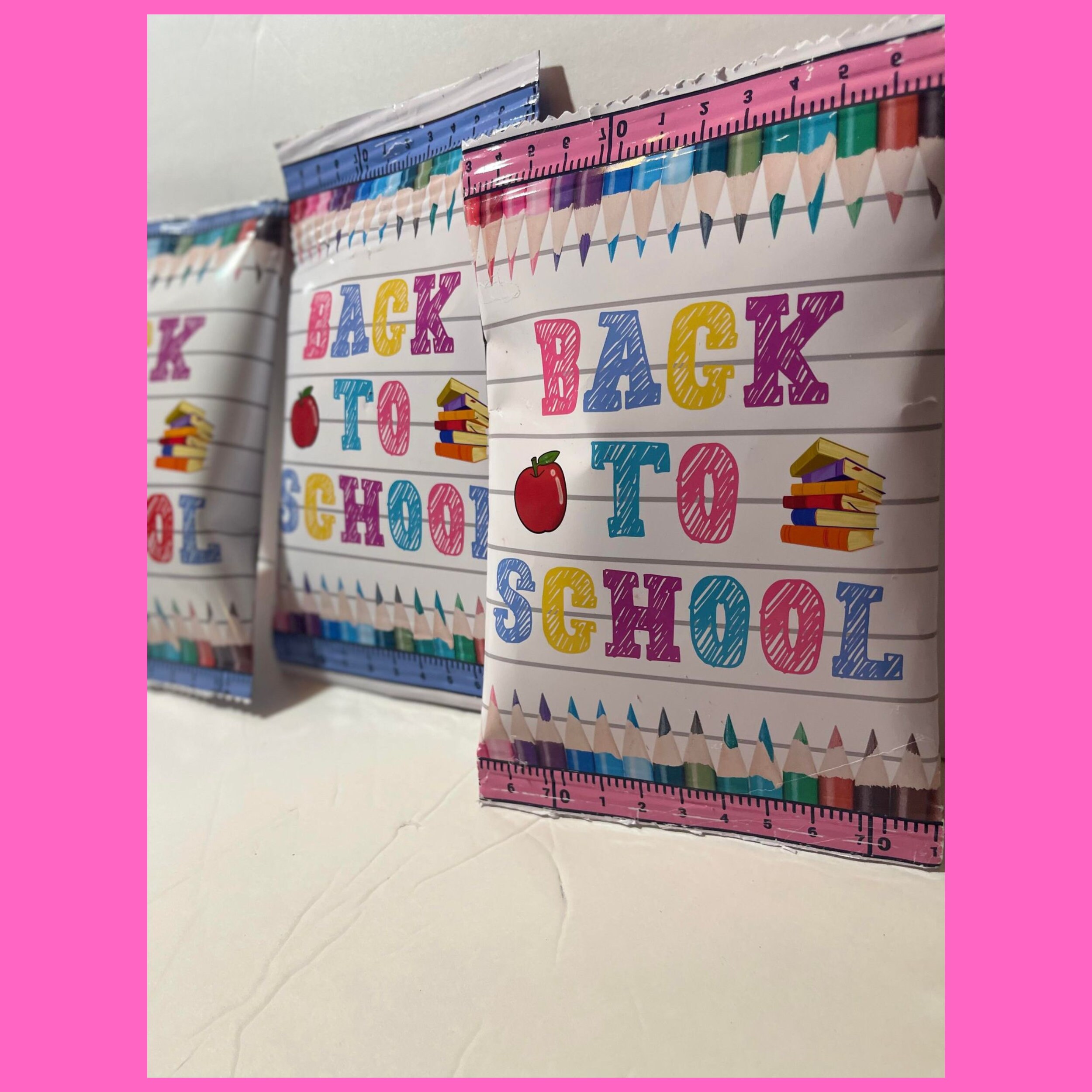 Back to School Chip Bags Printable - Etsy