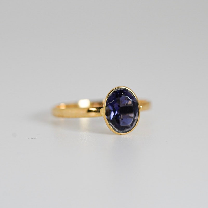 Iolite Ring - Etsy