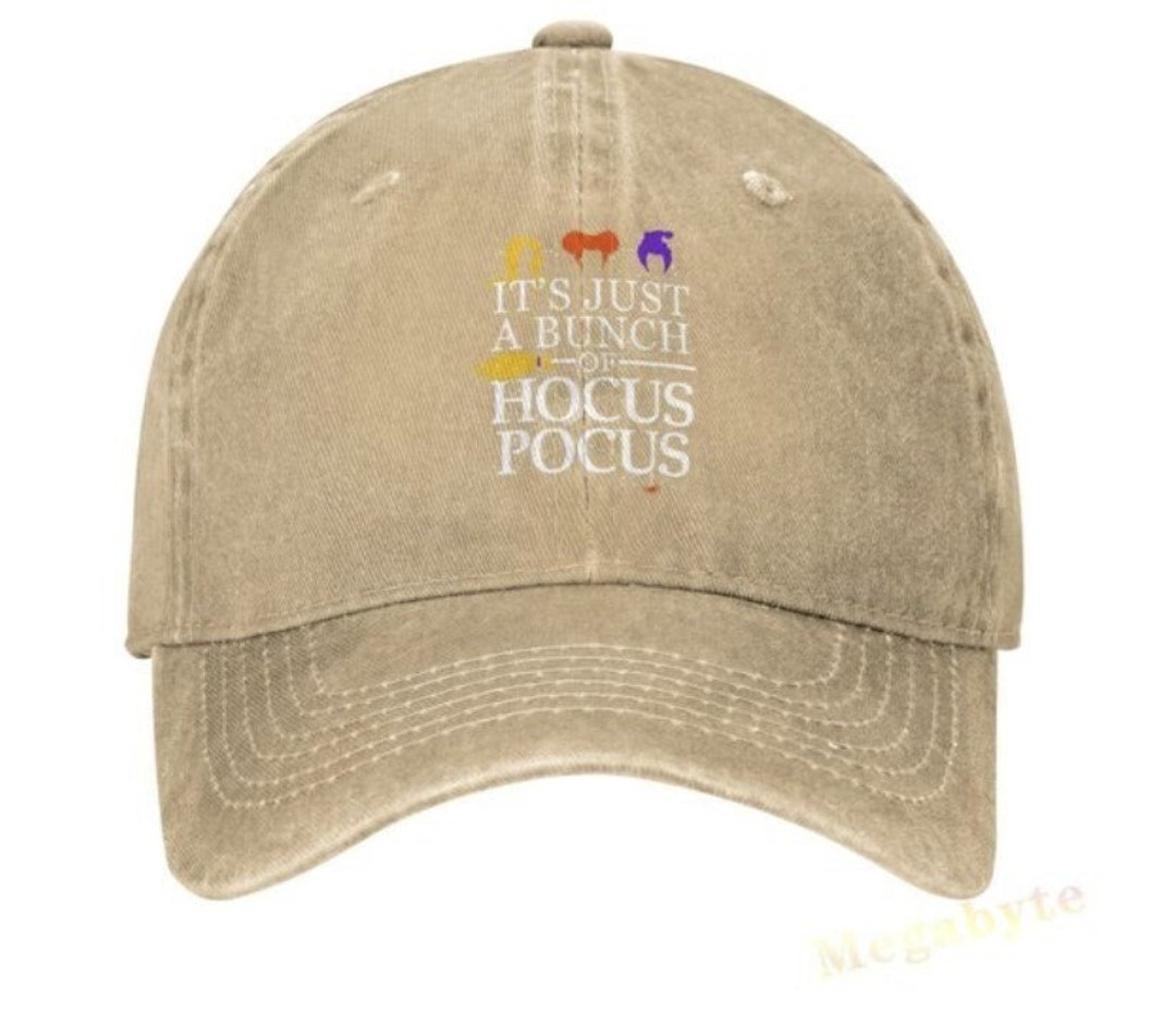 Just a Bunch of Hocus Pocus Baseball Hat Funny Hat Funny - Etsy