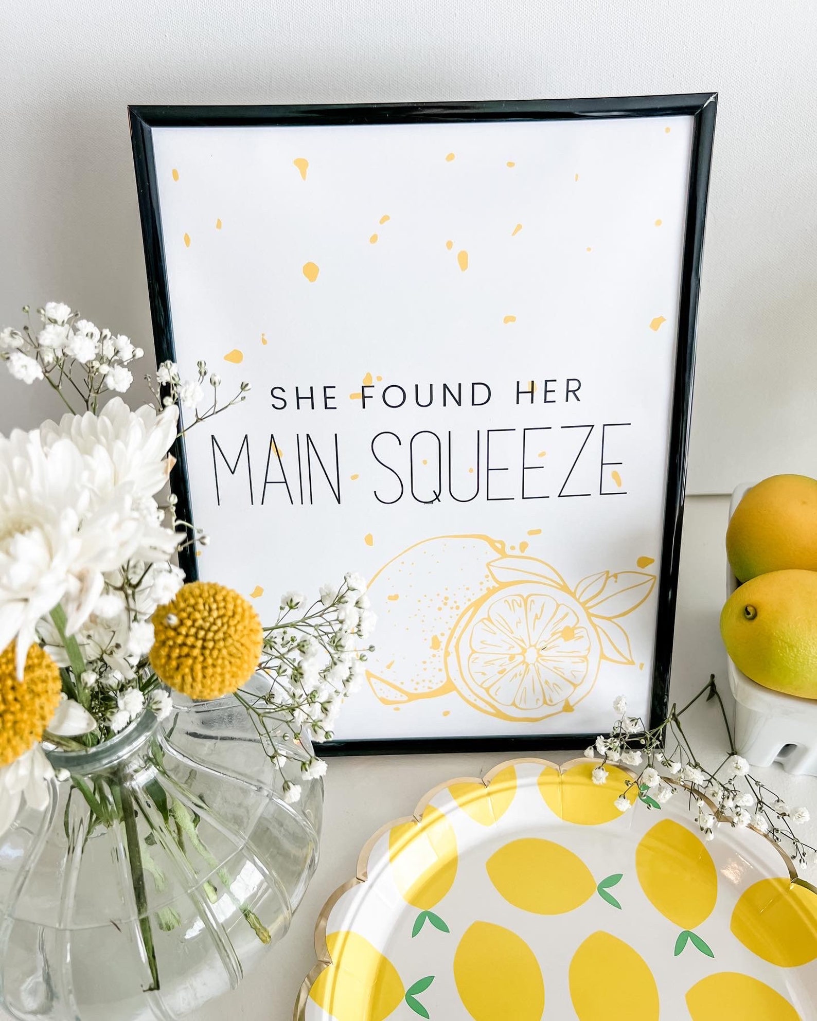 She Found Her Main Squeeze Digital Posters - Etsy