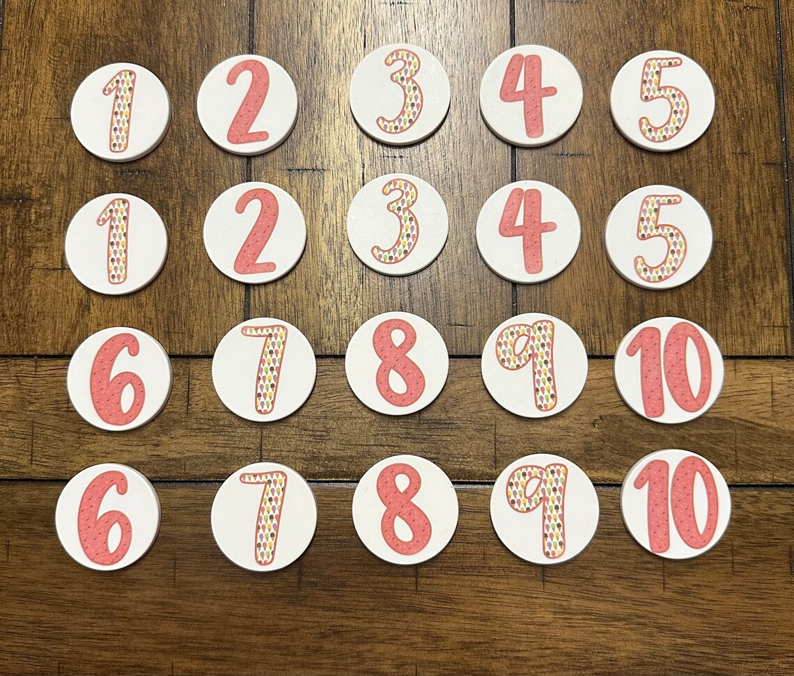 Number Memory Game - Learning With Numbers - Early Learning - Match ...