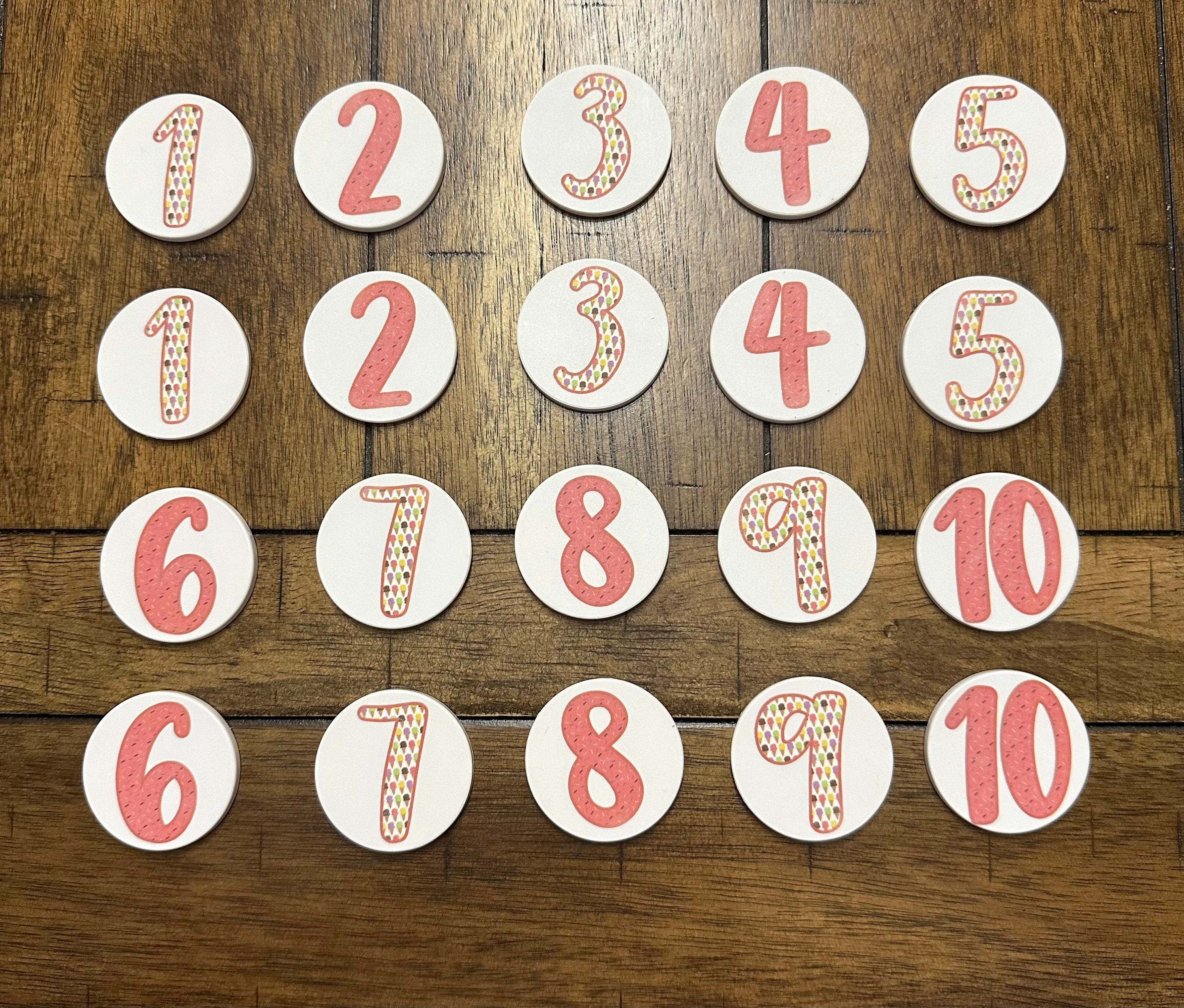 Number Memory Game - Learning With Numbers - Early Learning - Match ...