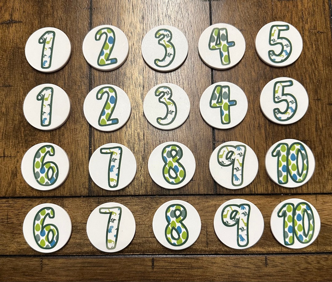 Number Memory Game - Learning With Numbers - Early Learning - Match ...