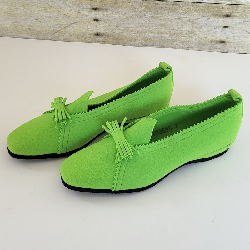 Lime Green Shoes - Etsy