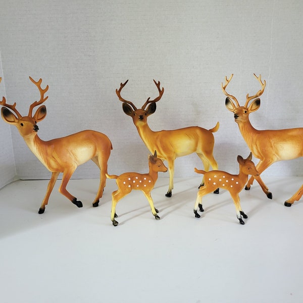Plastic Deer - Etsy