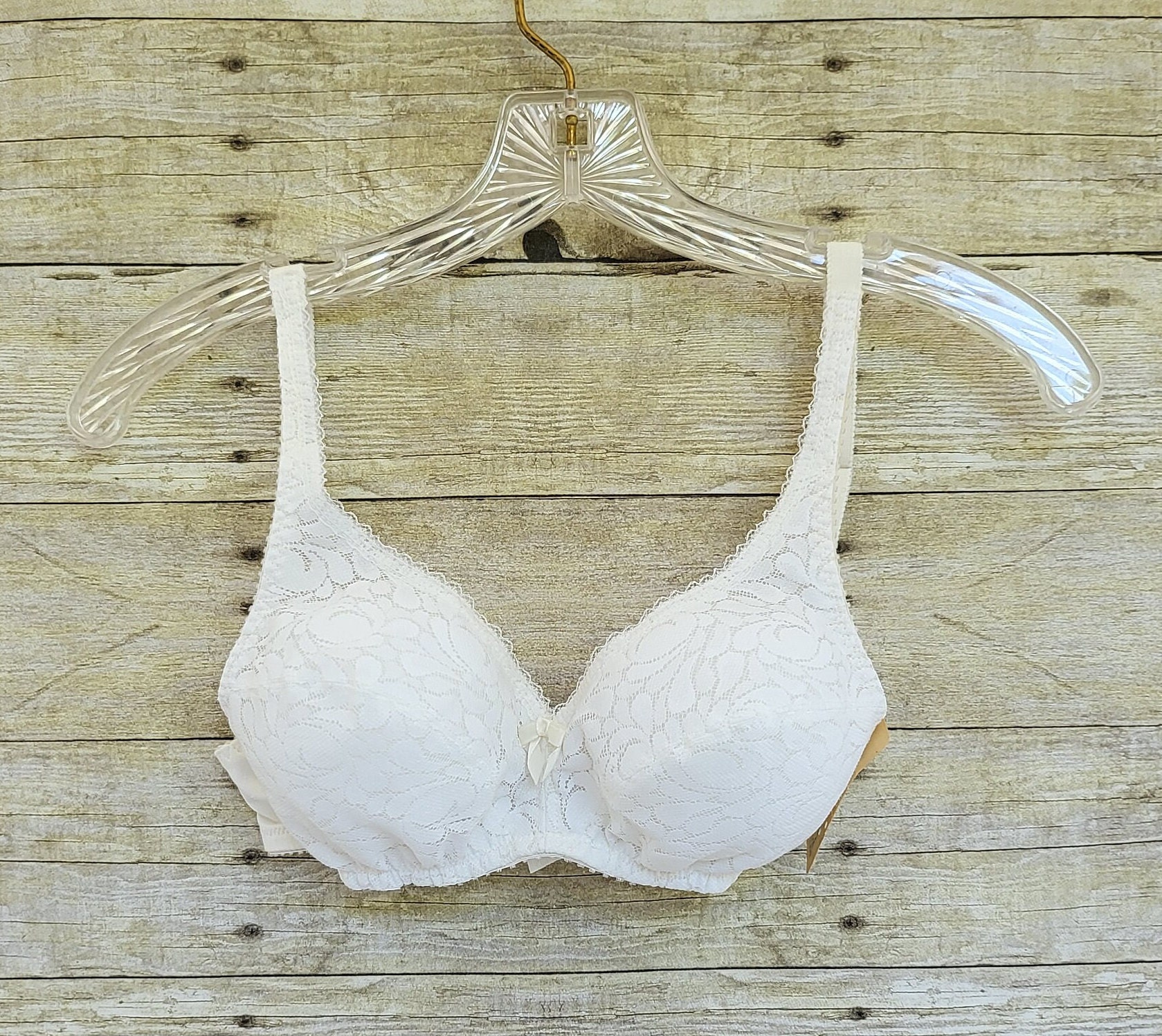 Vintage Warner's White Lace 34B Bra Vintage White Lace Bra Vintage ...
