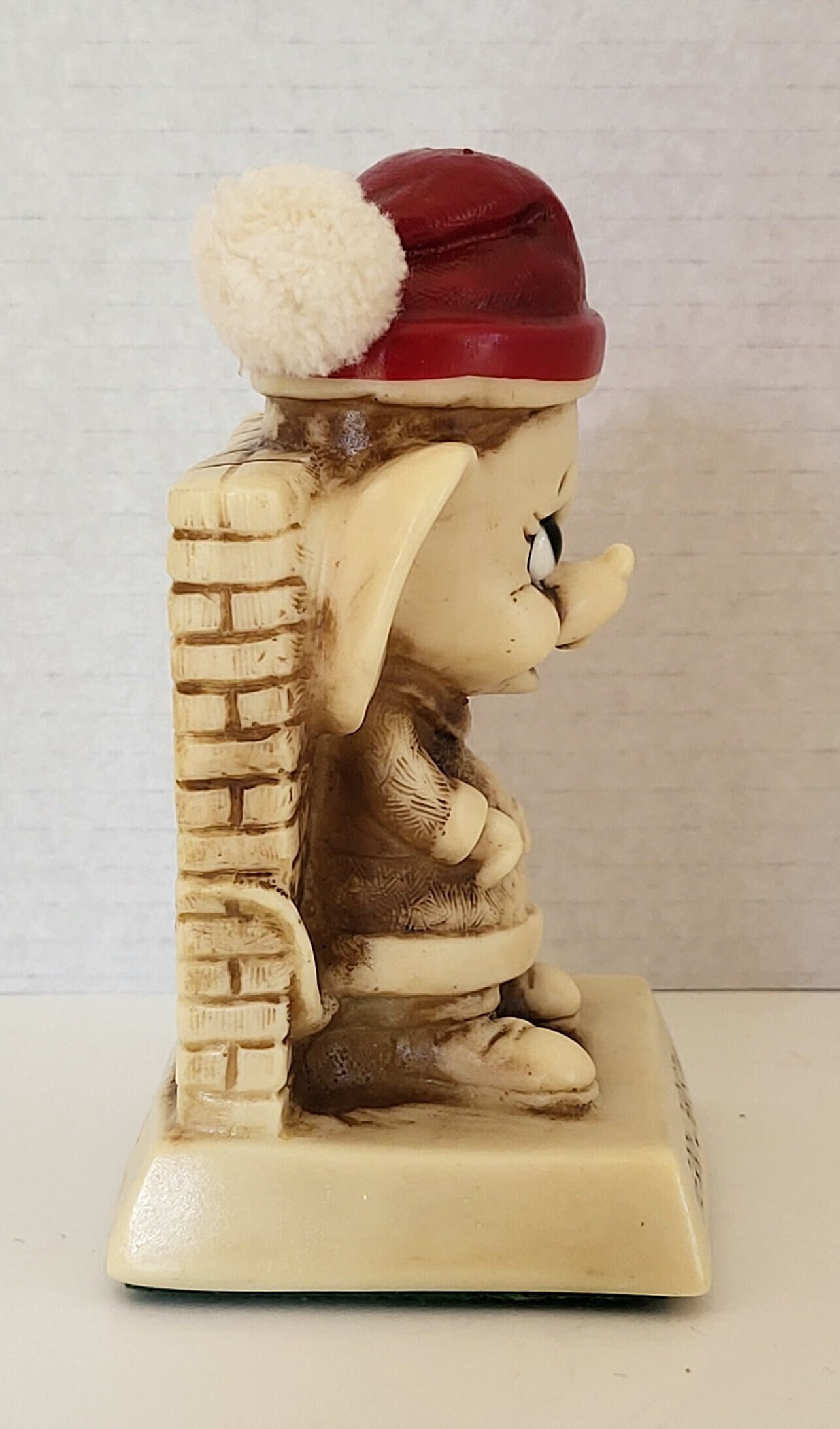 Vintage 1969 Russ Berrie Wallace Berrie Merry Christmas Mouse Santa ...