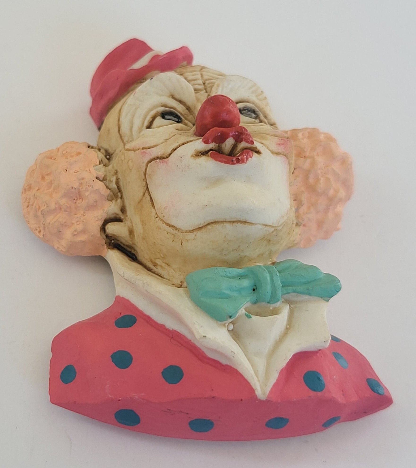Vintage Cedar Point Circus Clown Resin Refrigerator Magnet - Etsy