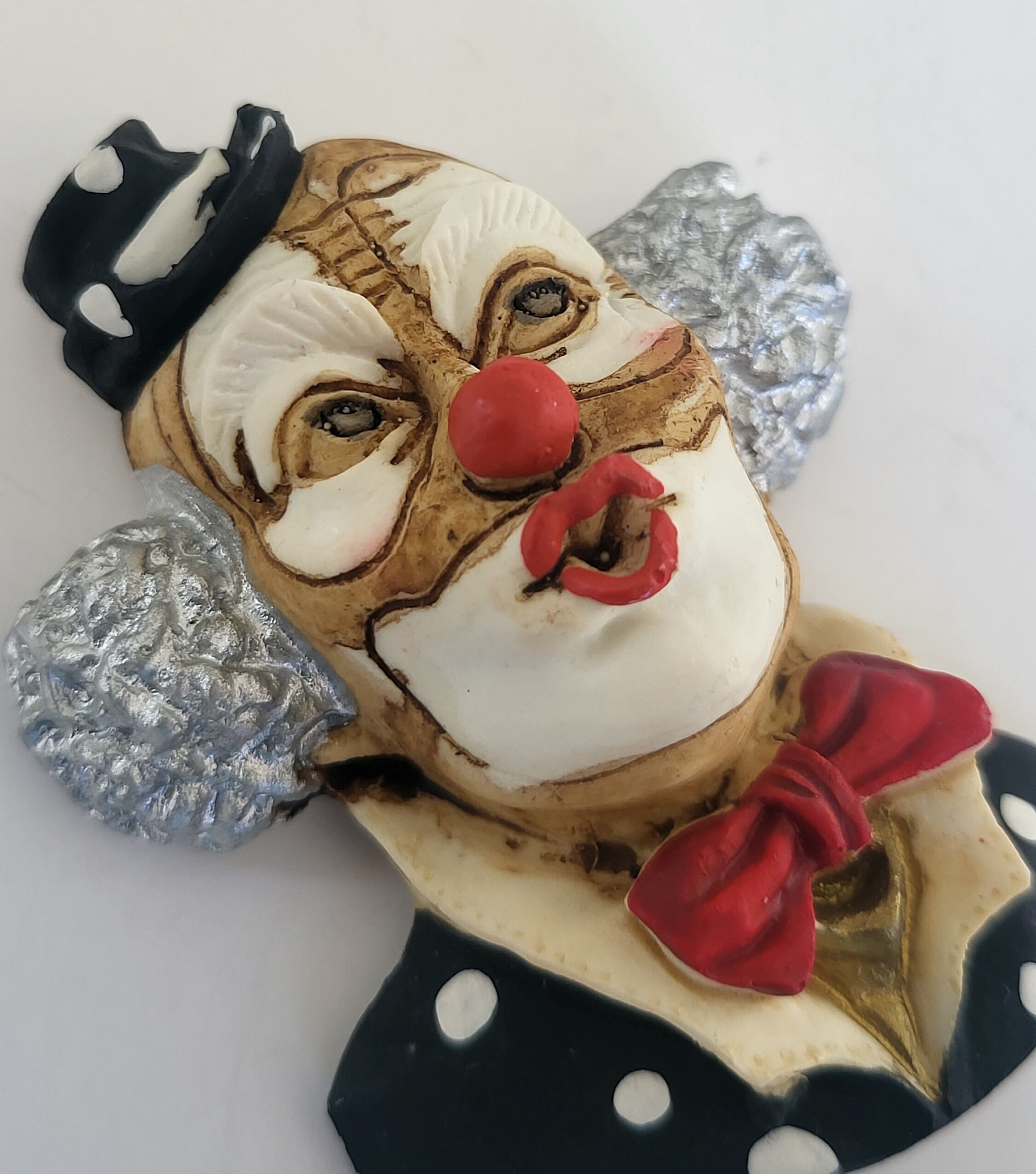 Vintage Cedar Point Circus Clown Resin Refrigerator Magnet Clown Magnet ...