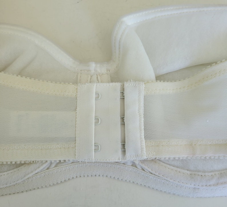 Vintage Angela White Strapless Bra 36 C White Strapless Bra - Etsy