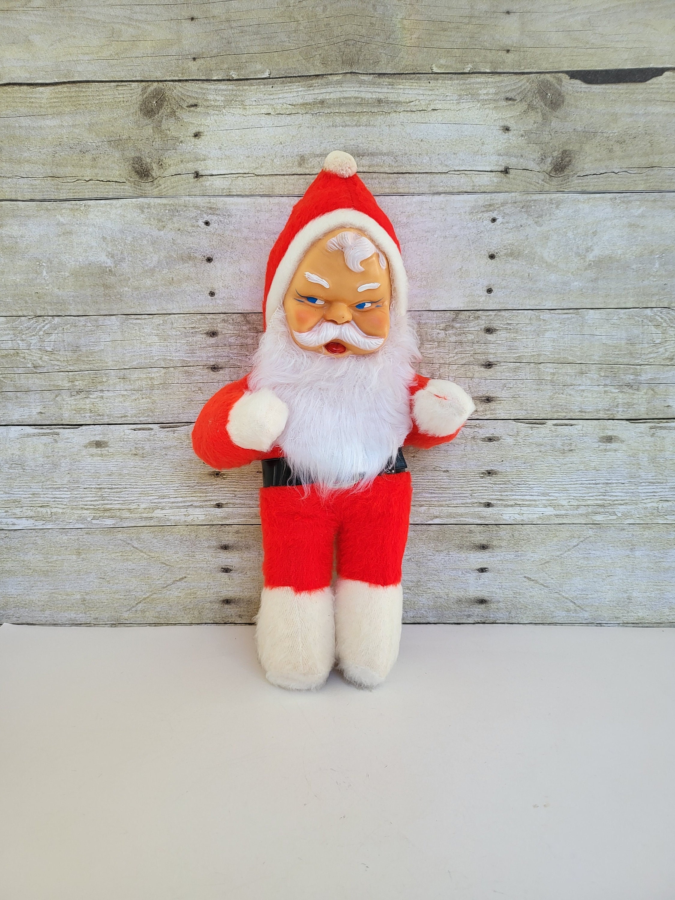 Vintage Genie Toys Inc. 17 Inch Santa Figure Vintage Santa Figure Made ...