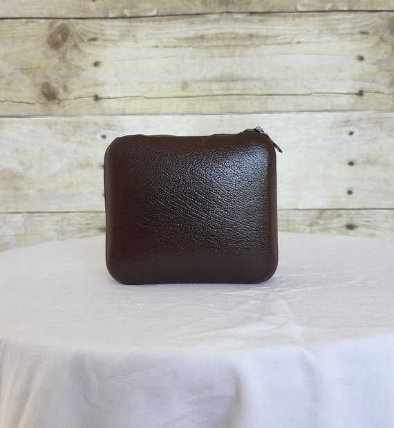 vintage buxton dark brown - Gem