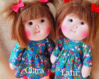 Cuddle Time Rag Doll - Etsy