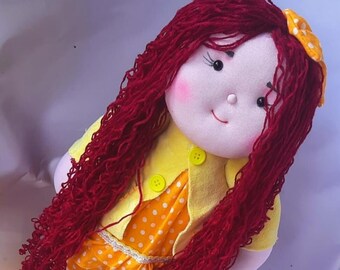 Cuddle Time Rag Doll - Etsy