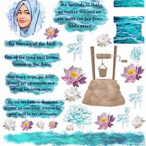 The Samaritan Woman - Women OF the Bible Series, Printable Bible ...