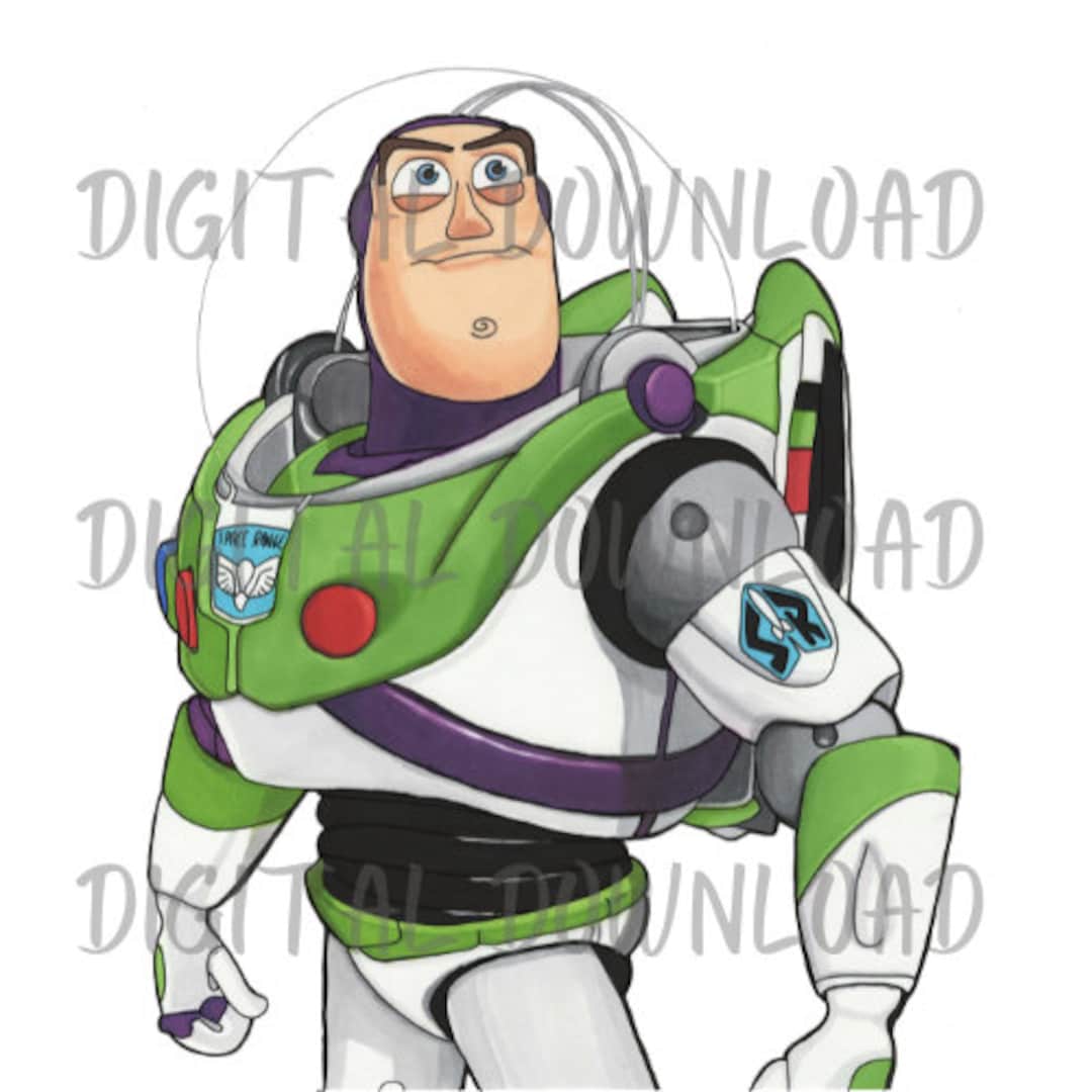 Buzz, Lightyear, Astronaut, Buzz Drawing, Toy Drawing, Toy, Story ...