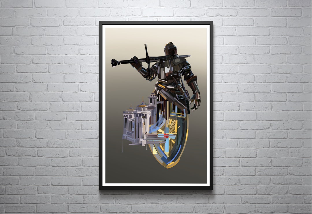 Knight. Custom Digital Line Art. Print Only. Illustration. Abstract and ...