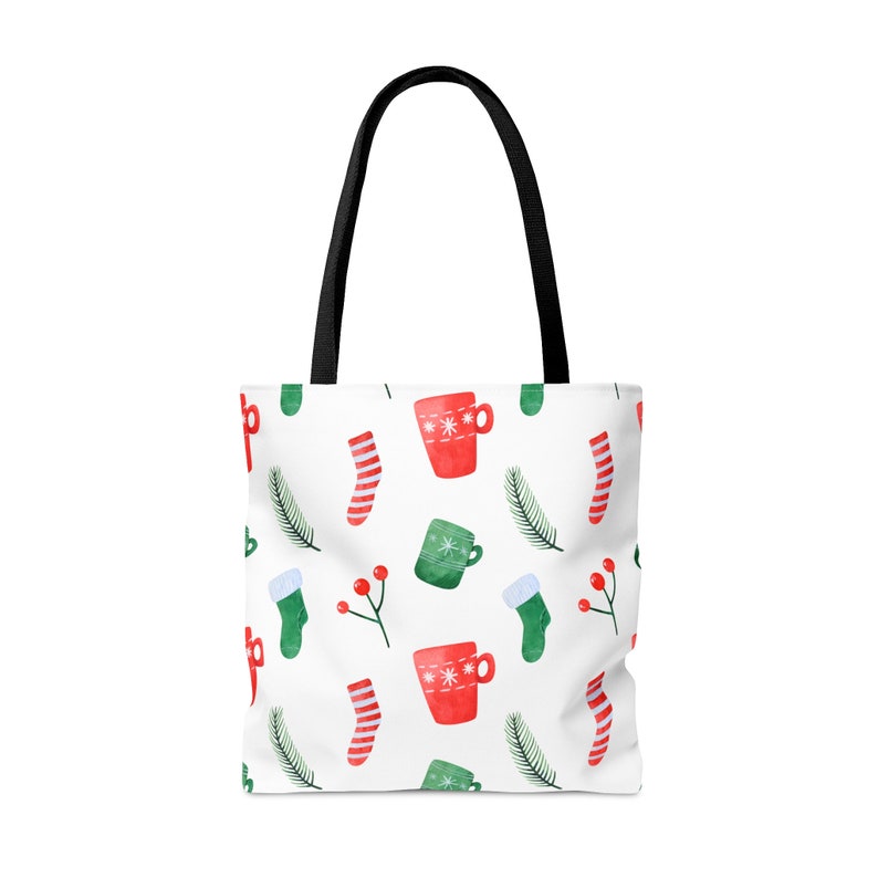 Hot Chocolate Stocking Tote Bag - Etsy
