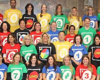 Group Uno Card Shirt - Etsy