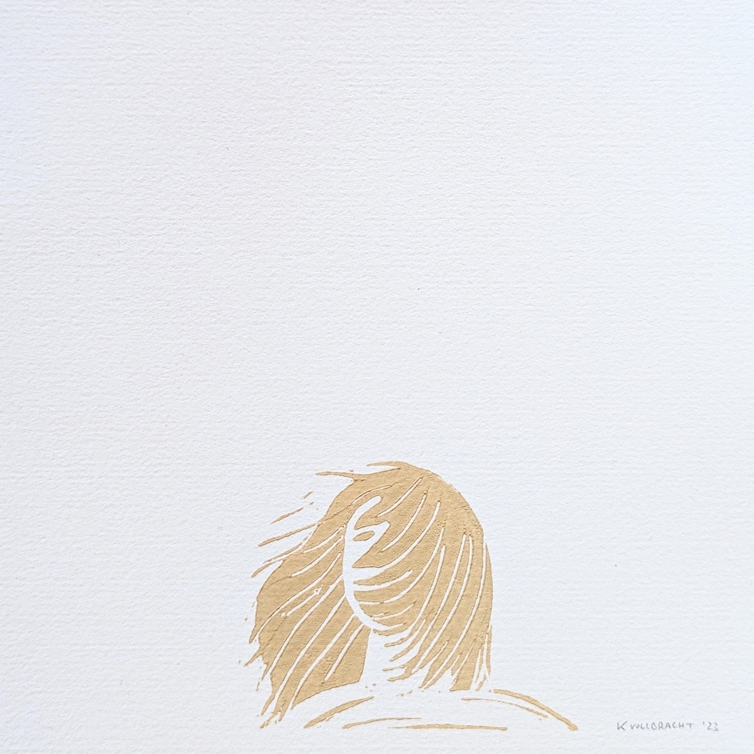 Linocut Handprinted Freedom - Etsy