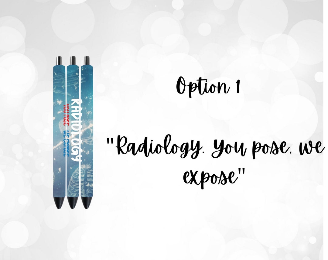 X-ray Tech Epoxy Gel Pen 4 DESIGN OPTIONS - Etsy