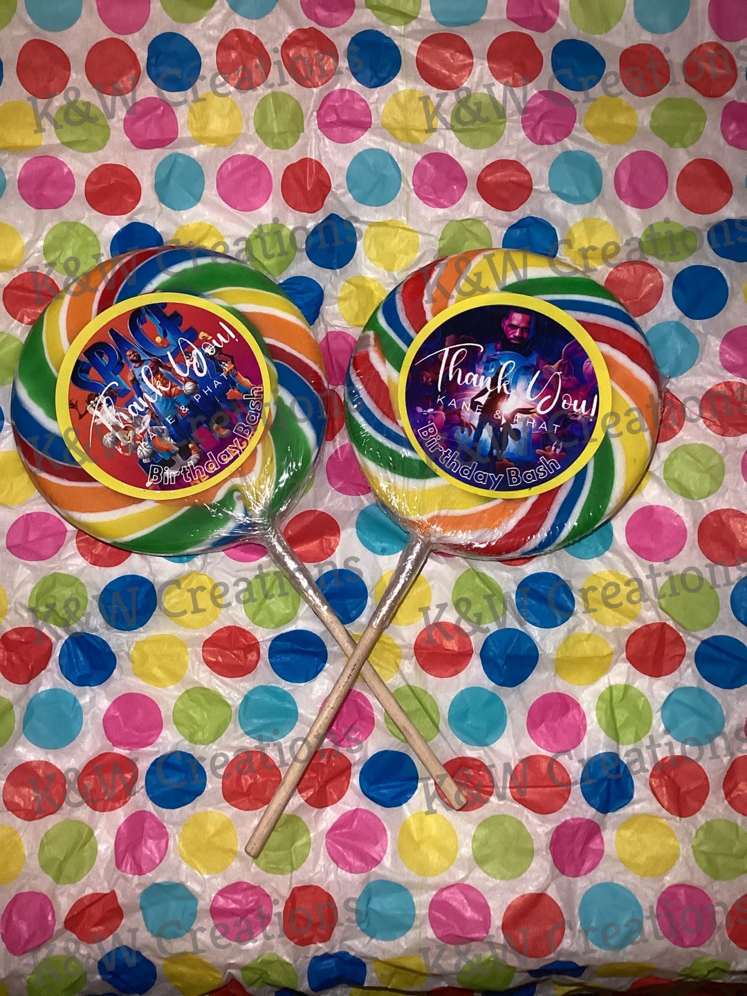 Custom Lollipop Labels - Etsy